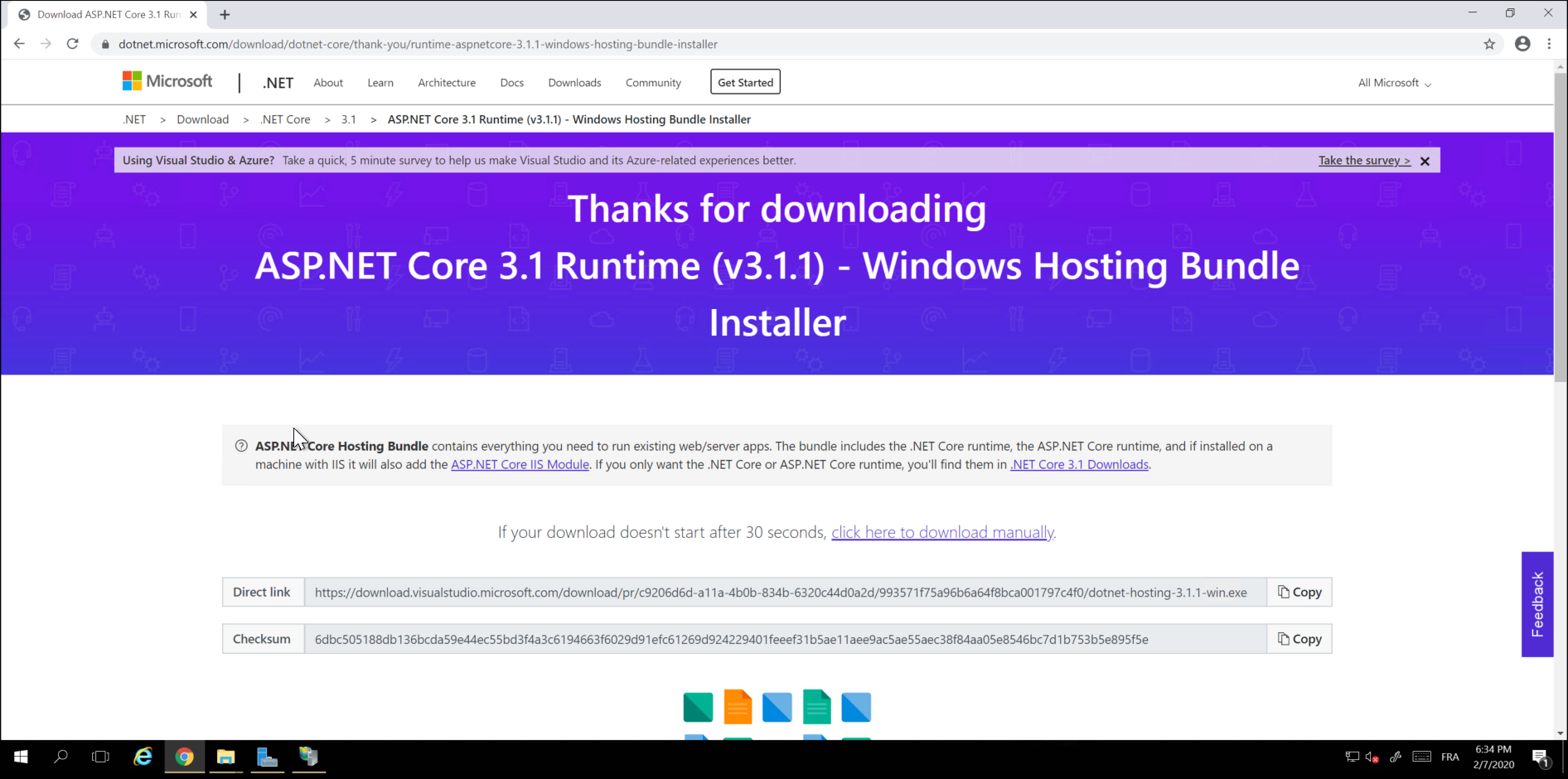 Déployer une application .net core sur IIS - LOGICMIND