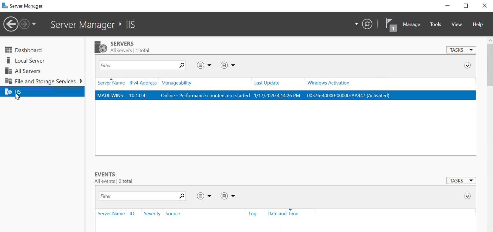 Activer IIS sur Windows Server - LOGICMIND